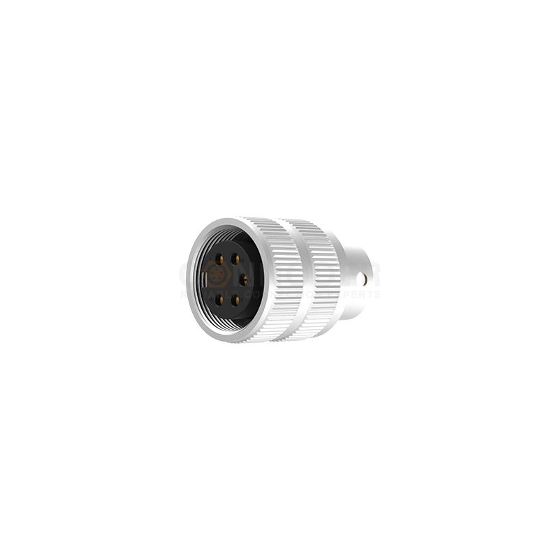 M16 Connector Right - angle Pre - molded Plug, 2 - 24 Core Female, Long ...