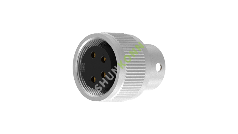 SKM16 Series M16 Connectors Regular Overmolded 4PIN Female Solder Type ...