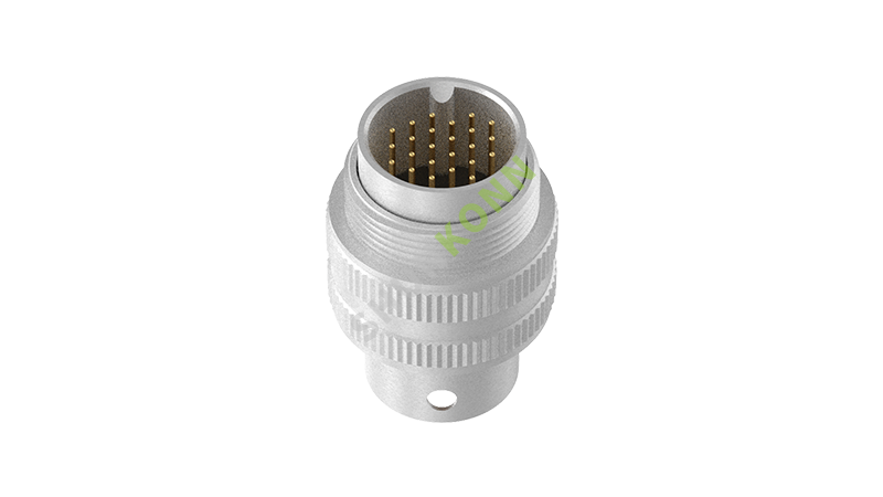 SKM16 Series M16 Connectors Regular Overmolded 24PIN Male Solder Type ...