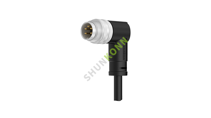 SKM16-Series-M16-Connection-Cable-Right-Angle-Overmolded-Type-5PIN-Male ...