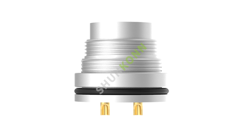 SKM16 Series M16 Connectors Plate Rear Mount 2PIN Male Solder Type M18 ...